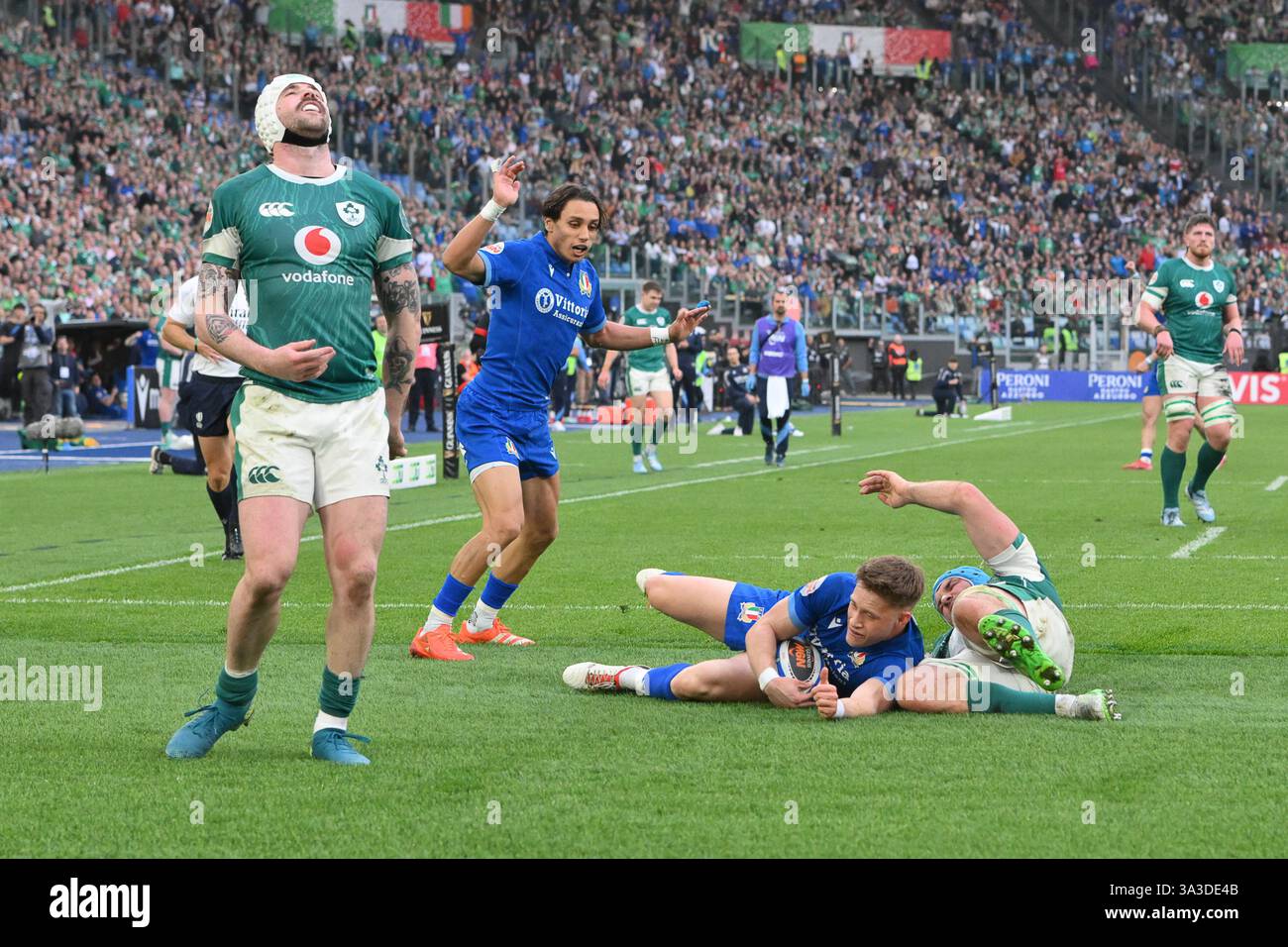 Rome, Italy. 15th March 2025; Stadio Olimpico, Rome, Italy: Six Nations ...