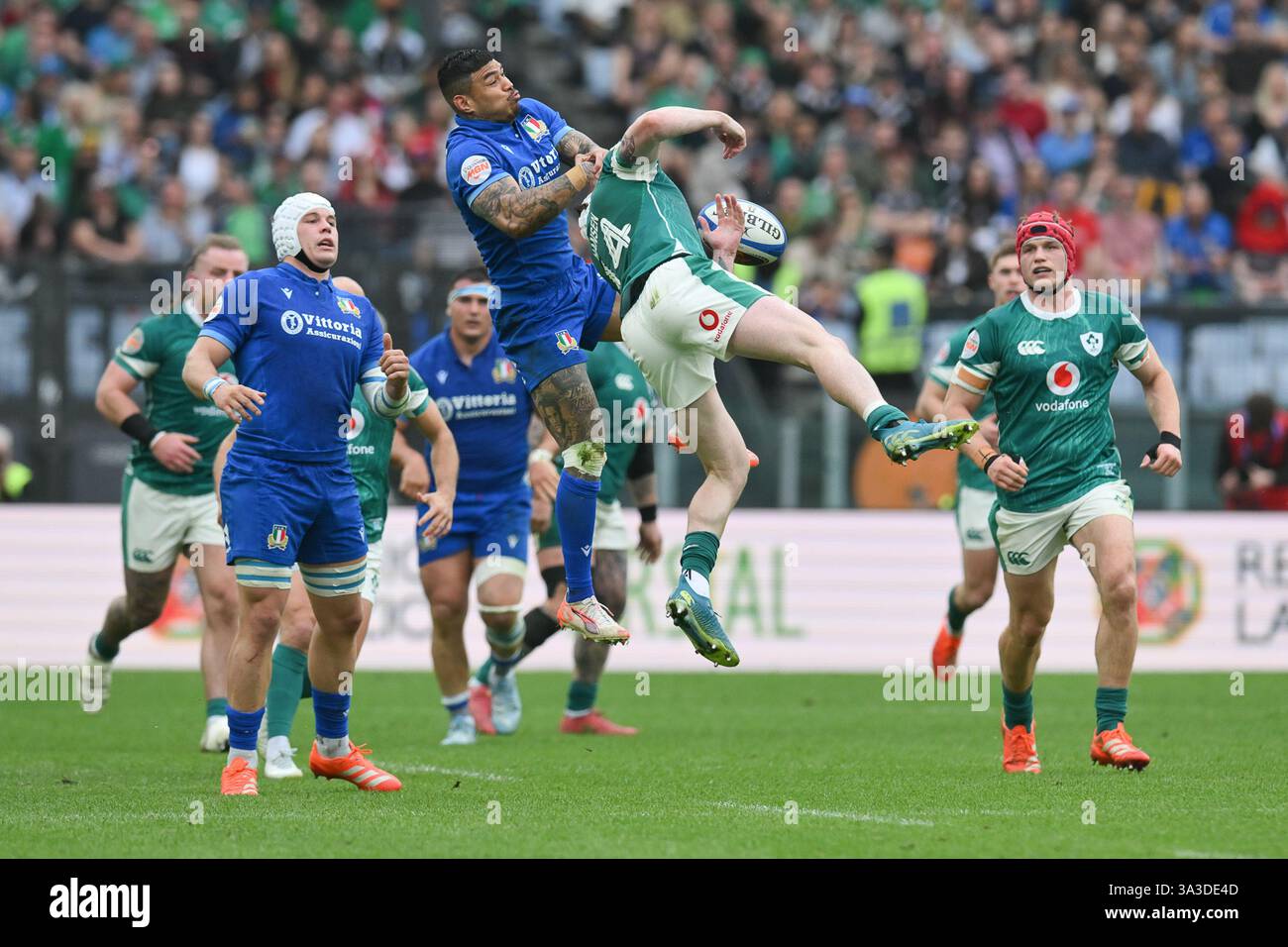Rome, Italy. 15th March 2025; Stadio Olimpico, Rome, Italy: Six Nations ...