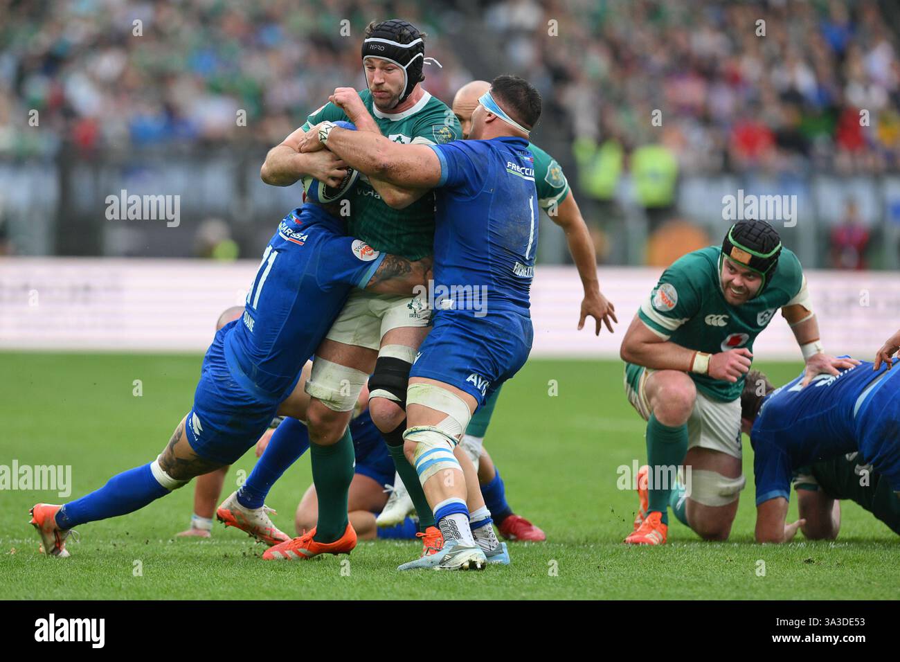 Rome, Italy. 15th March 2025; Stadio Olimpico, Rome, Italy: Six Nations ...