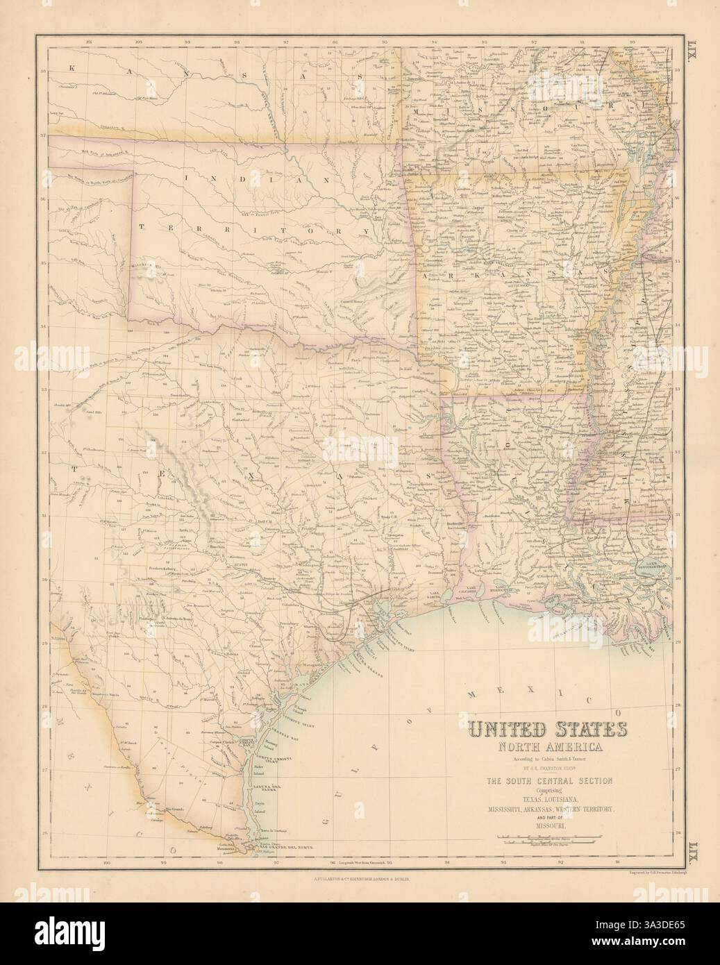 Mississippi territory map hi-res stock photography and images - Alamy