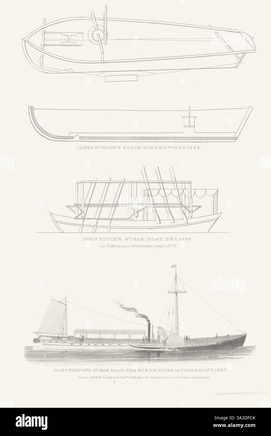James rumsey boat hi-res stock photography and images - Alamy