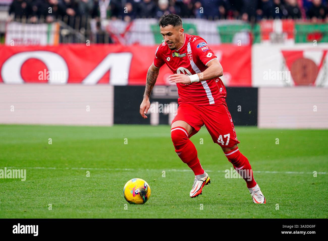 Monza, Italy. 16th March, 2025. Dany Mota (AC Monza) during the Italian ...