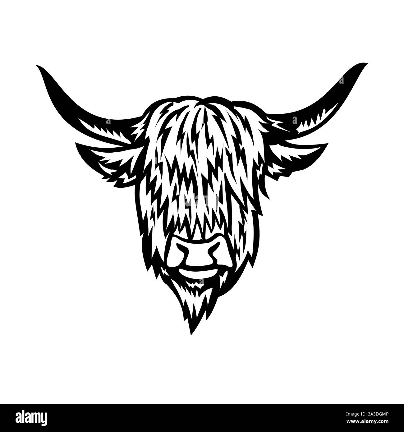 Cattle in the Stock Vector Images - Alamy