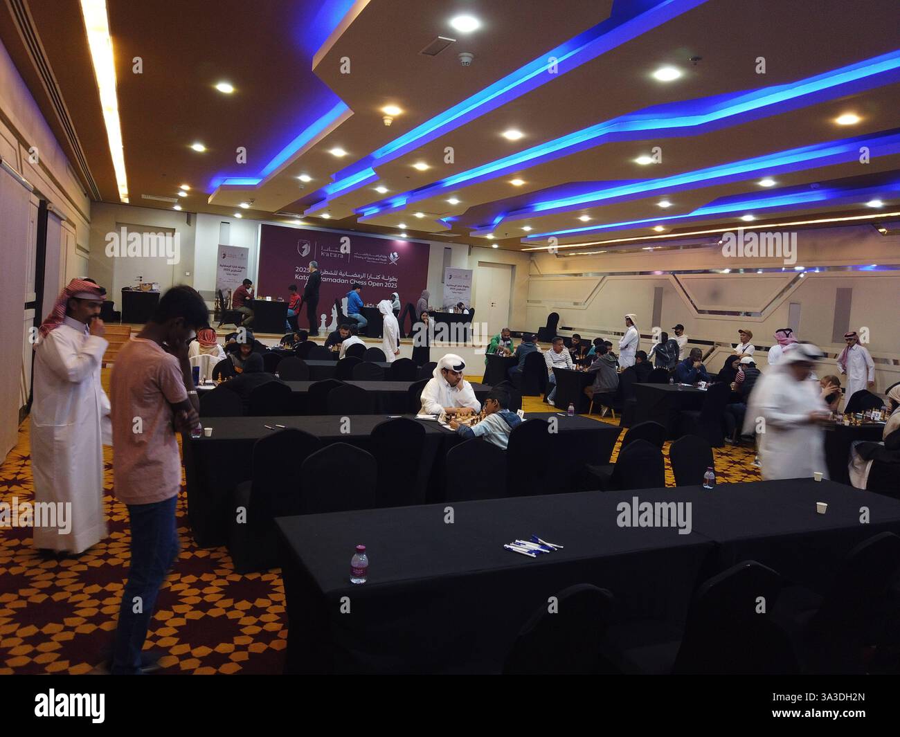 Action from the Katara International Ramadan Open Classic Chess ...