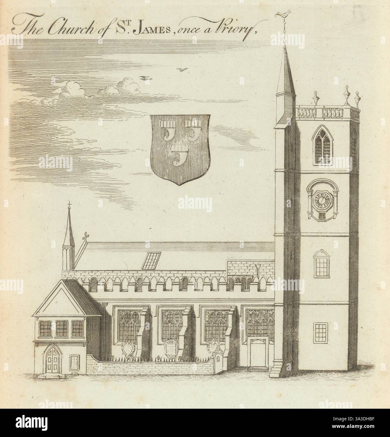 The church of St. James, once a Priory. St James Priory Church, Bristol ...