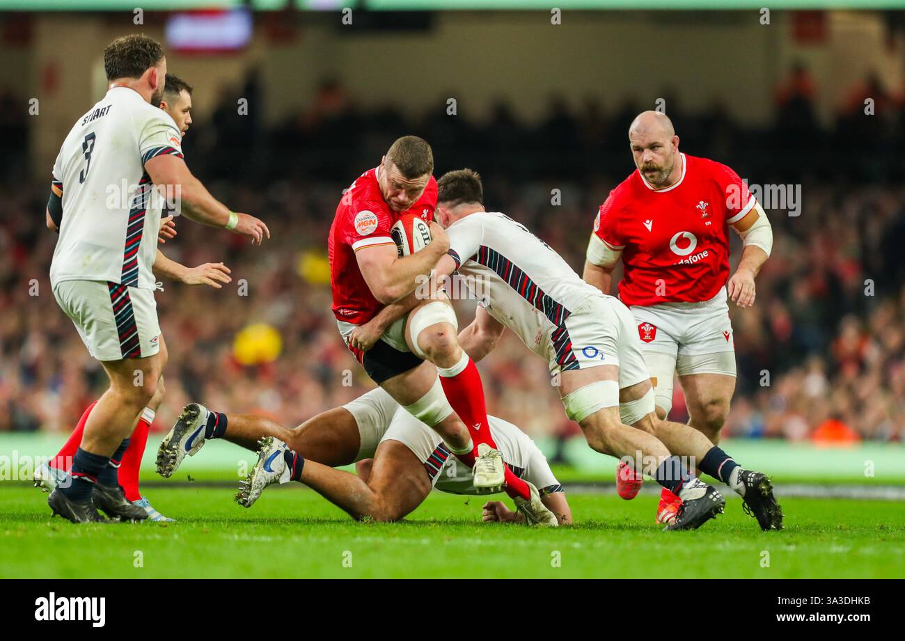 Cardiff, Wales, UK. 15th March 2025; Principality Stadium, Cardiff ...