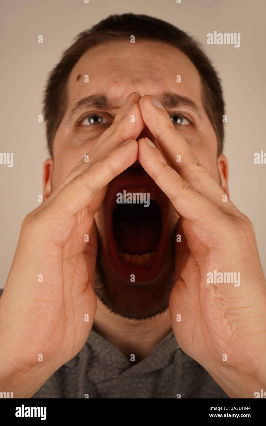 Striking close up captures young hi-res stock photography and images ...