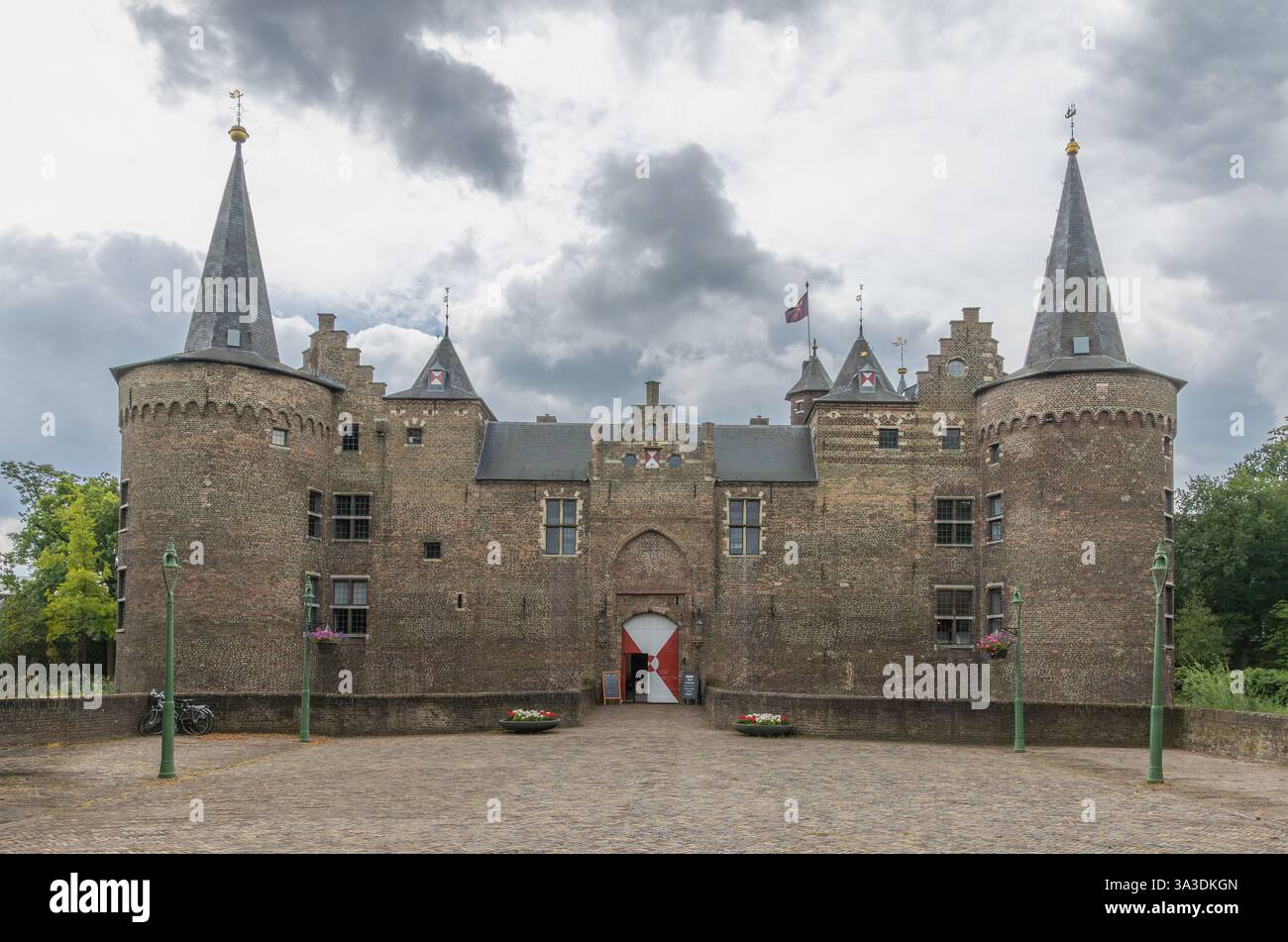 Medieval castle Helmond the Netherlands known as Kasteel Helmond Stock ...