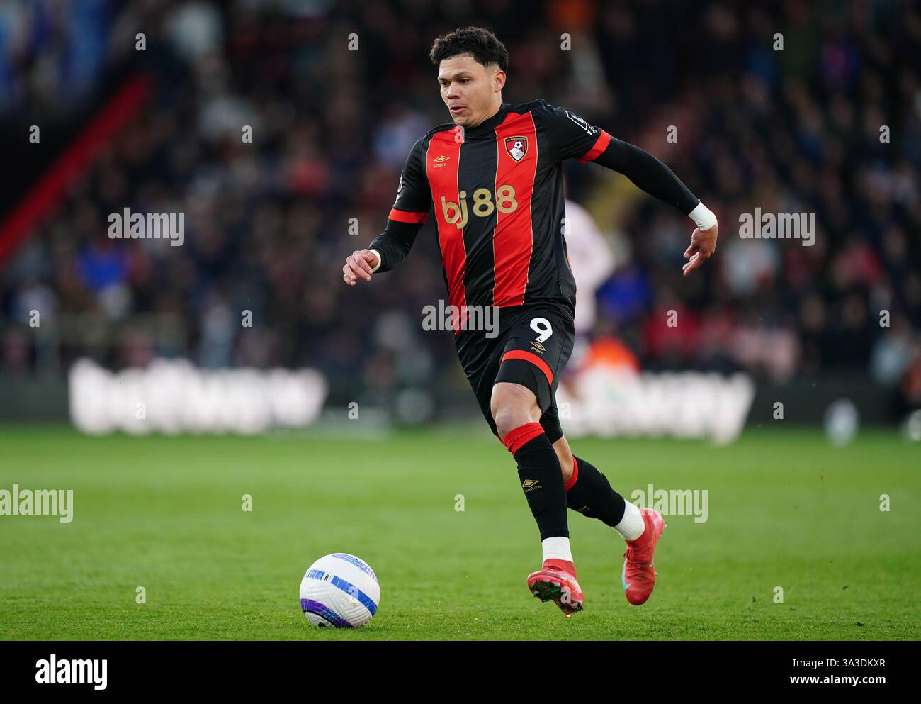 Bournemouth's Evanilson during the Premier League match at Vitality ...