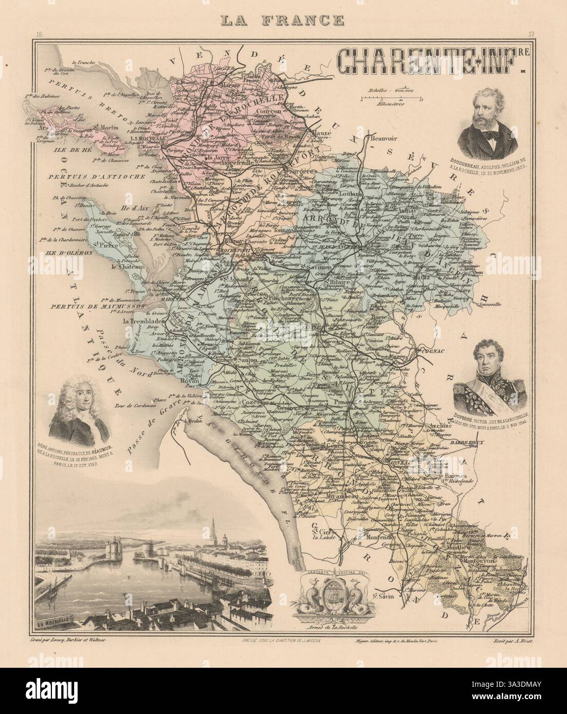 Charente-Maritime / Charente-Inférieure dépt. La Rochelle. Vuillemin ...
