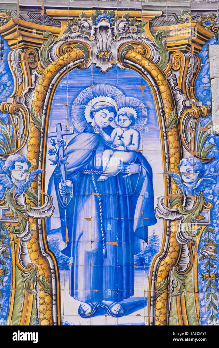 a Portuguese architectural icon, Azulejos are painted ceramic glazed ...