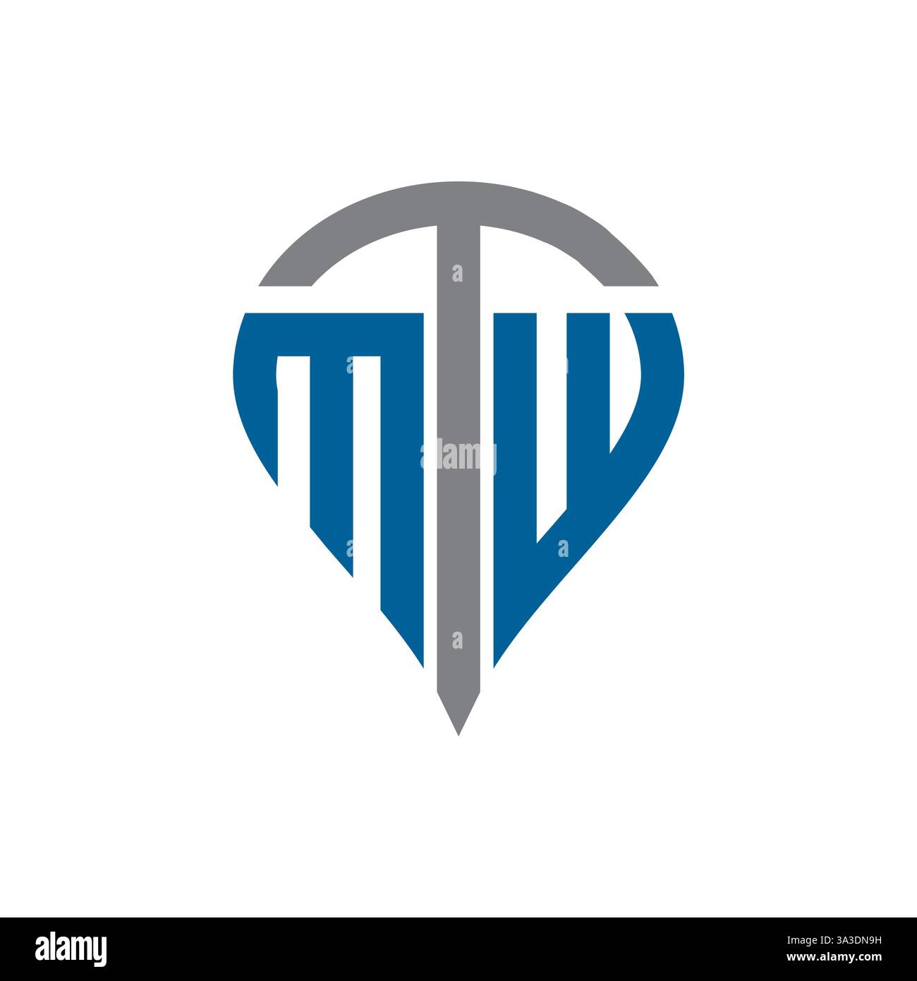 Mtw monogram hi-res stock photography and images - Alamy
