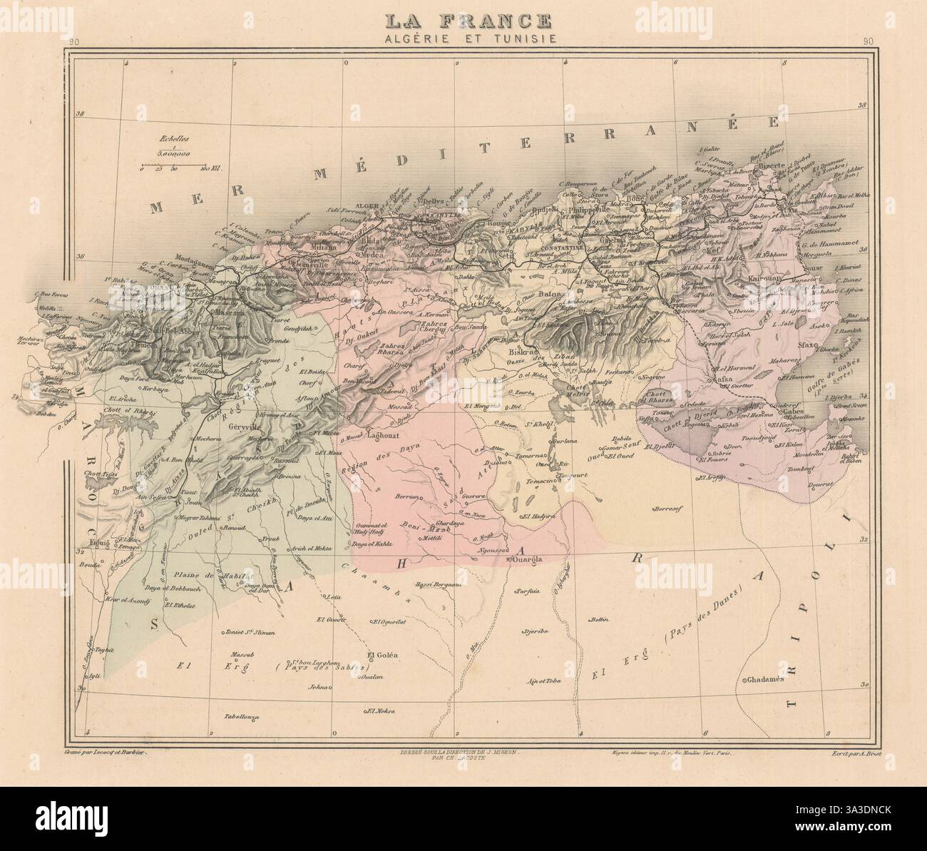 Algerie 1890 hi-res stock photography and images - Alamy