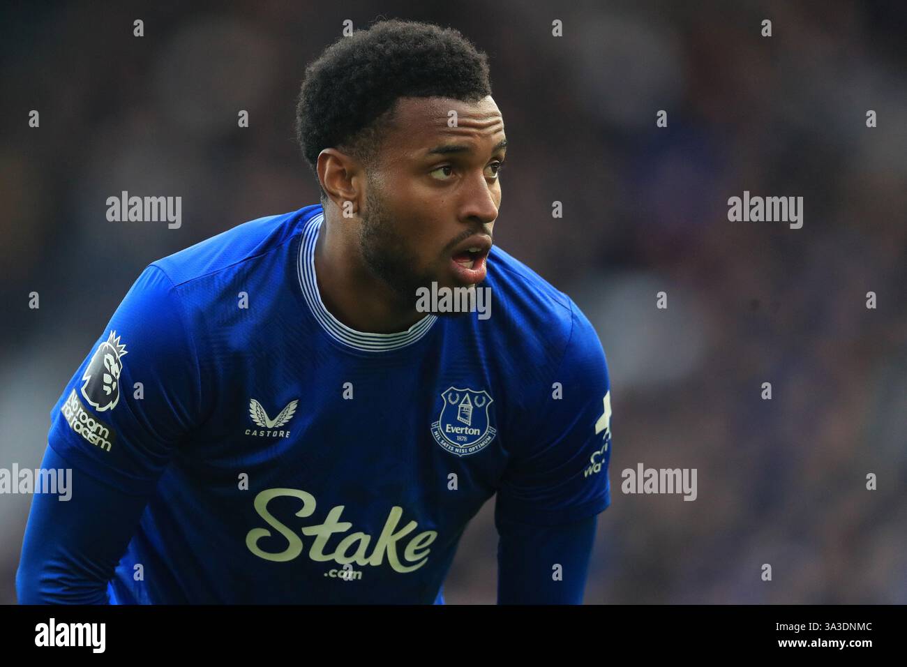 Goodison Park, Liverpool, UK. 15th Mar, 2025. Premier League Football ...