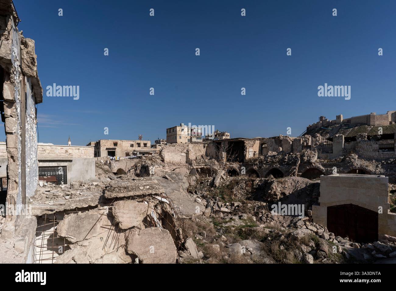 Aleppo (Syria), January 17, 2025. Report from the city of Aleppo. The ...