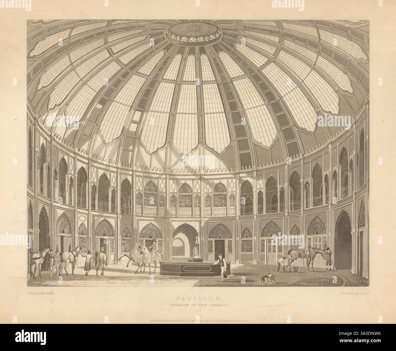 Brighton Royal Pavilion - Interior of the Stables. Now the Brighton ...