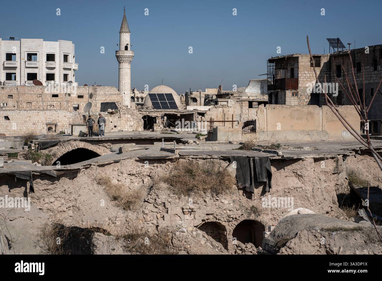 Aleppo (Syria), January 17, 2025. Report from the city of Aleppo. The ...
