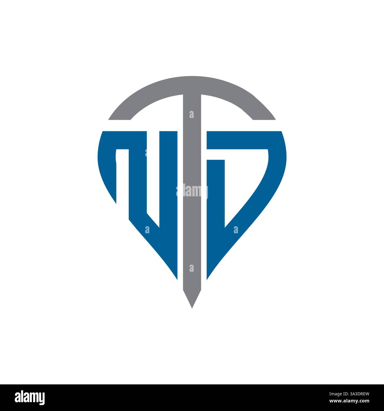 Ntd monogram hi-res stock photography and images - Alamy