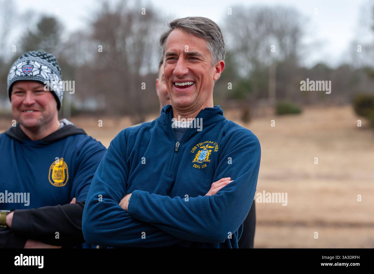 The crew of the USS Hudner visited Concord to honor the legacy of their ship’s namesake. They ...