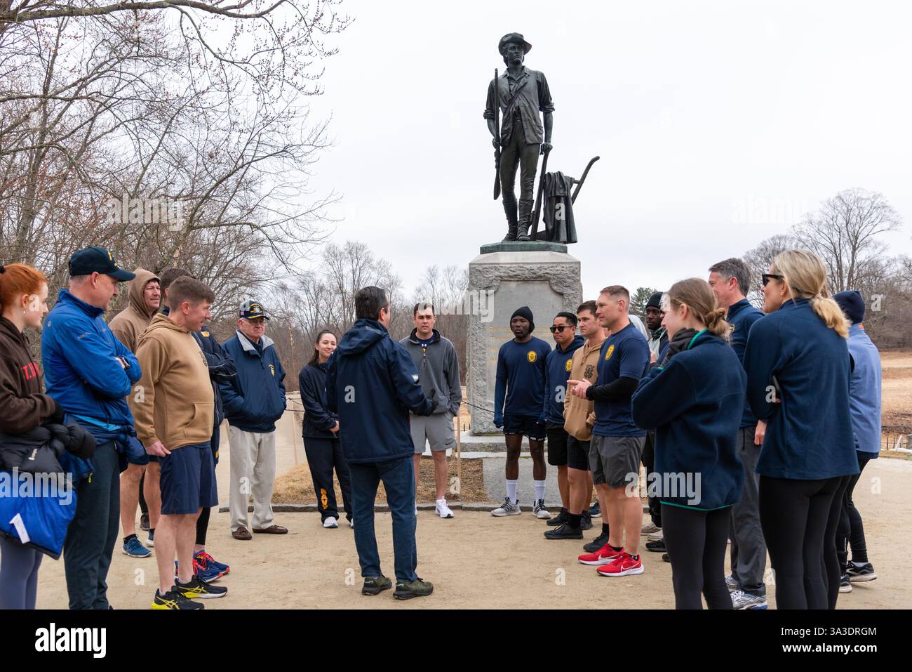 The crew of the USS Hudner visited Concord to honor the legacy of their ship’s namesake. They ...