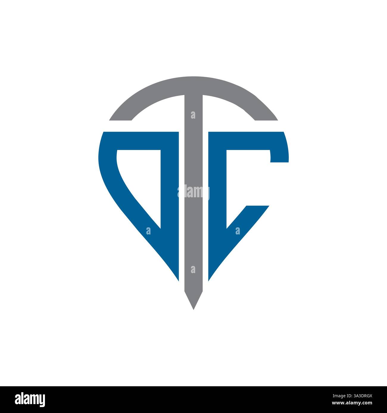 Otc monogram Stock Vector Images - Alamy