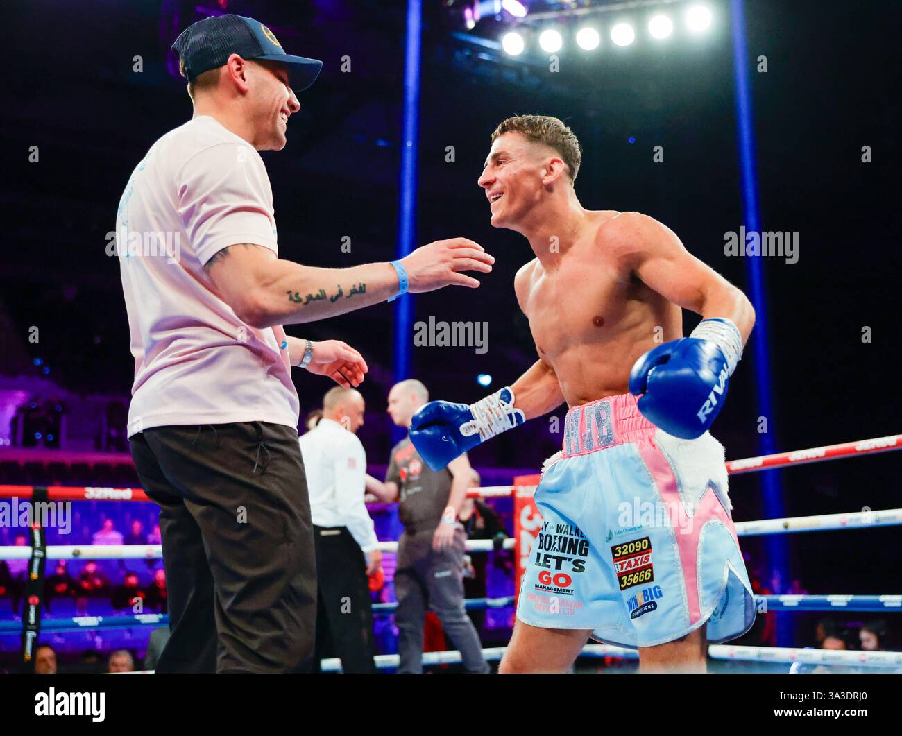 15th March 2025; M&S Bank Arena, Liverpool, England; WBA Featherweight ...