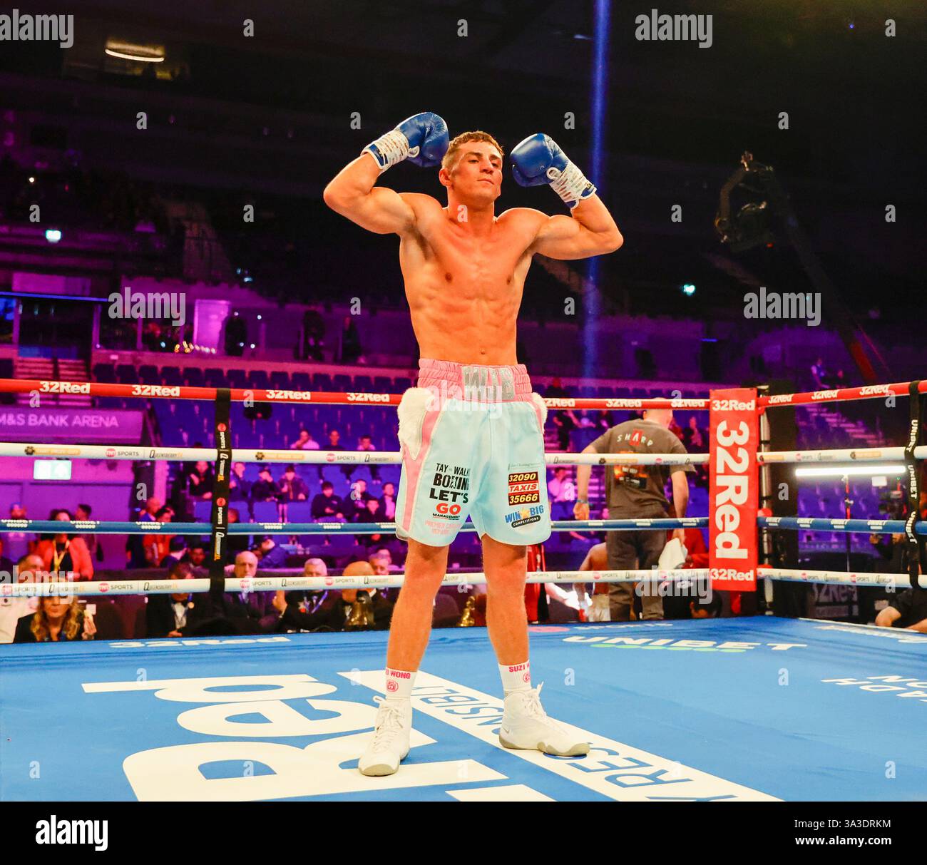 15th March 2025; M&S Bank Arena, Liverpool, England; WBA Featherweight ...