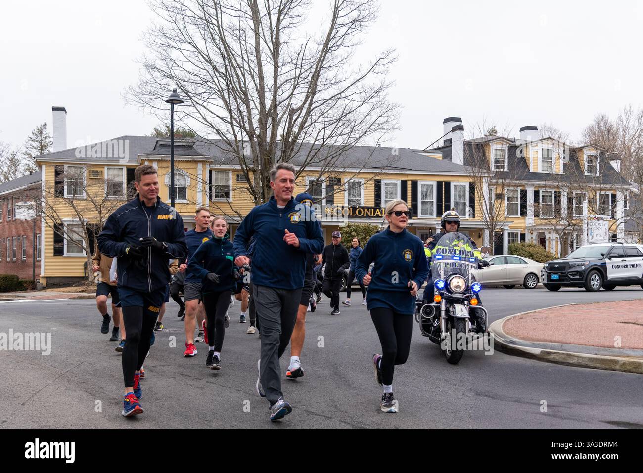 The crew of the USS Hudner visited Concord to honor the legacy of their ...
