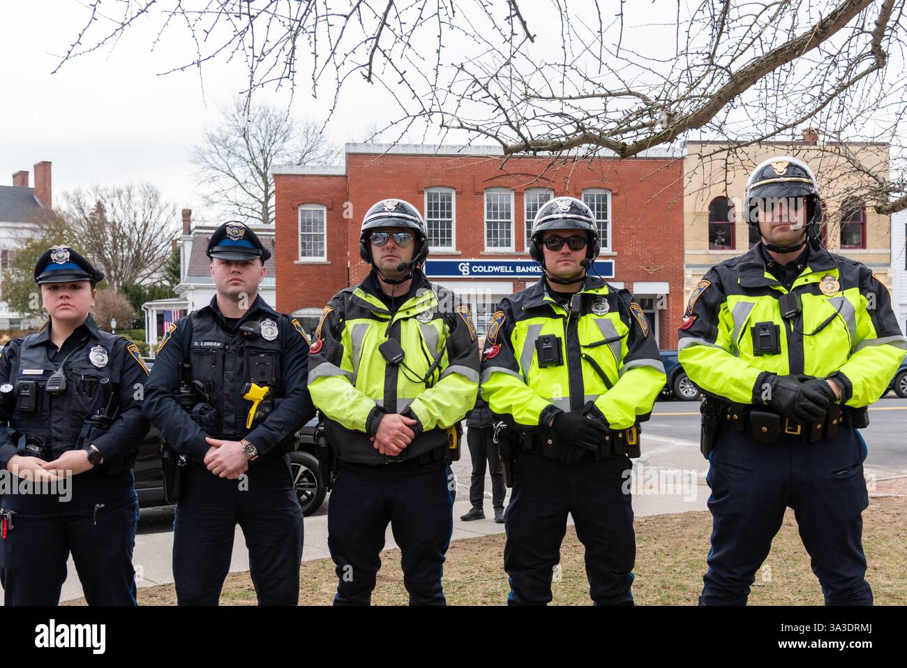 The crew of the USS Hudner visited Concord to honor the legacy of their ship’s namesake. They ...