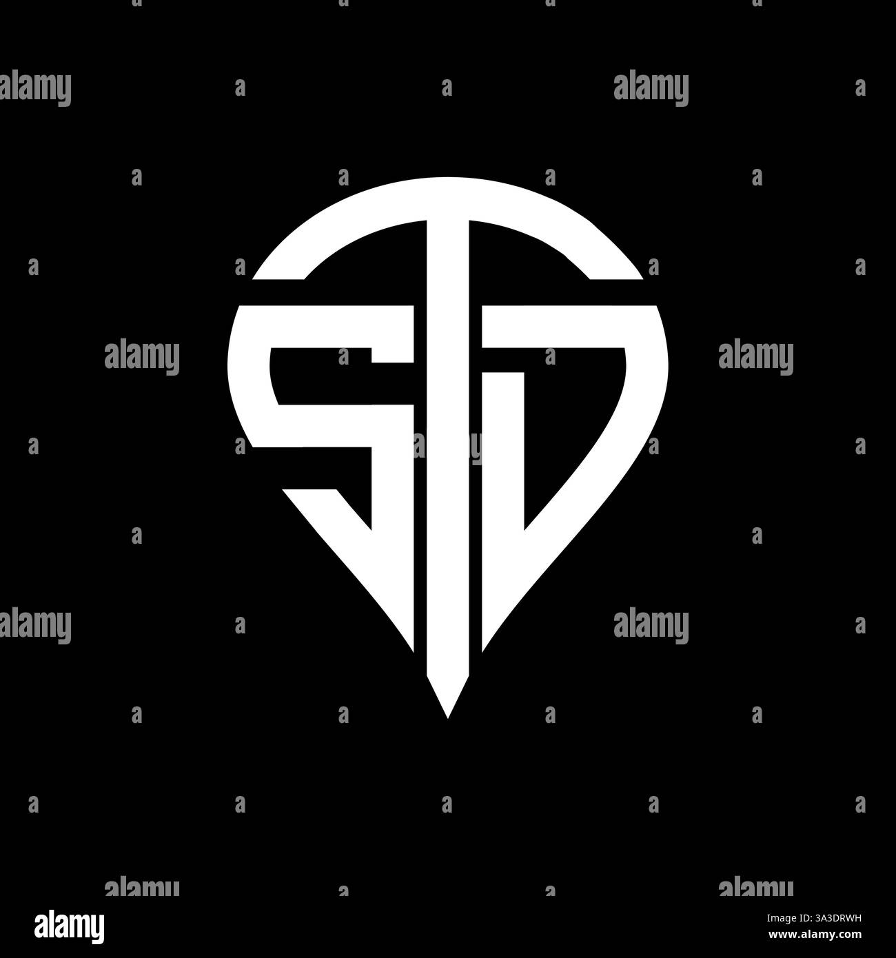 Std logo design hi-res stock photography and images - Alamy