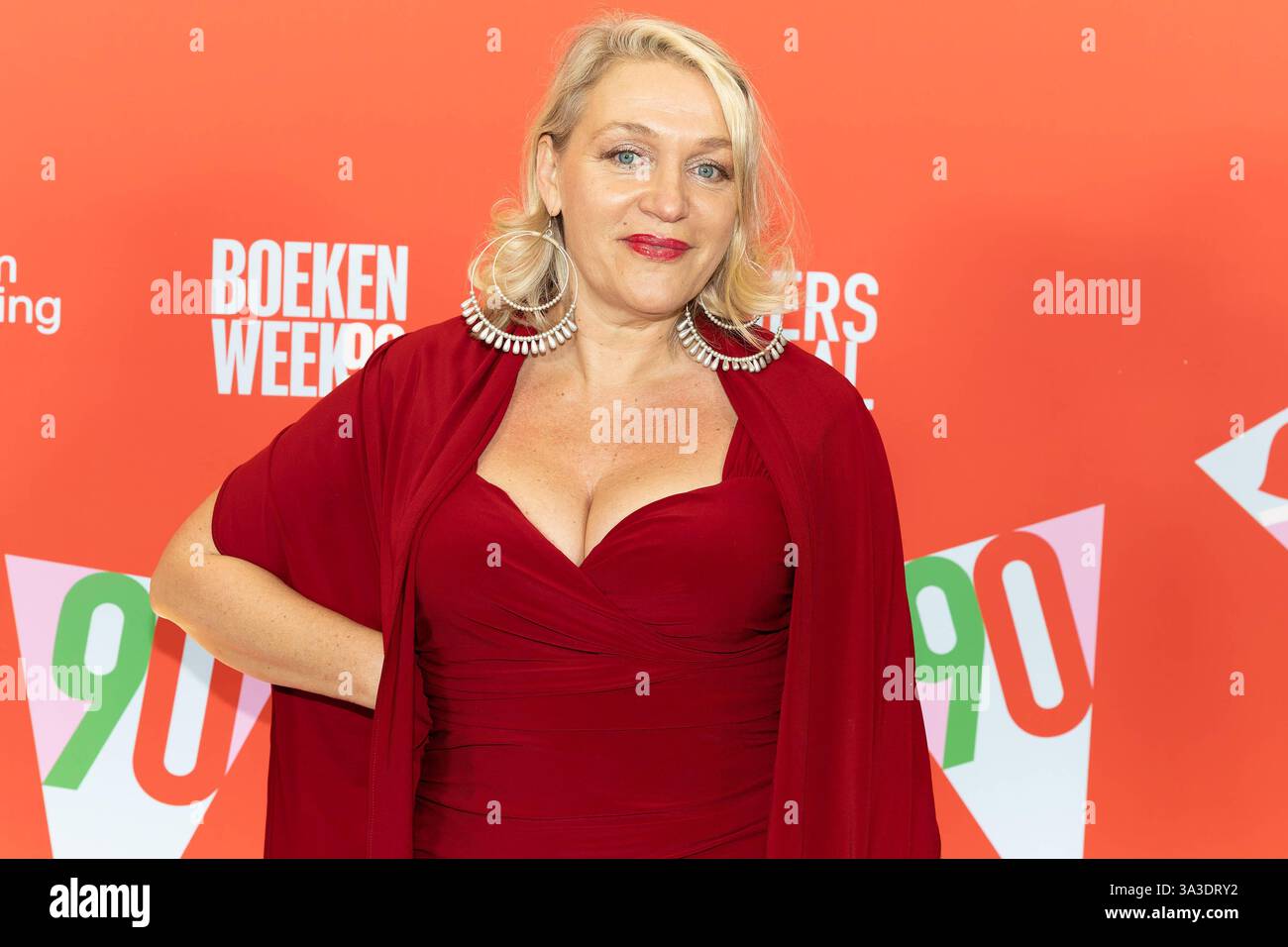 Boekenbal 2025 AMSTERDAM, NETHERLANDS - MARCH 14: Stella Bergsma during Boekenbal 2025 at ...