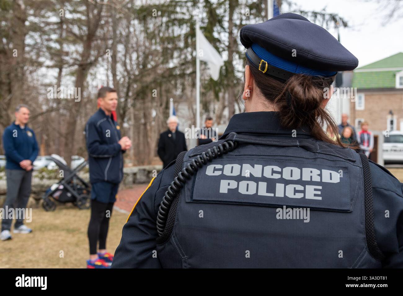 The crew of the USS Hudner visited Concord to honor the legacy of their ...