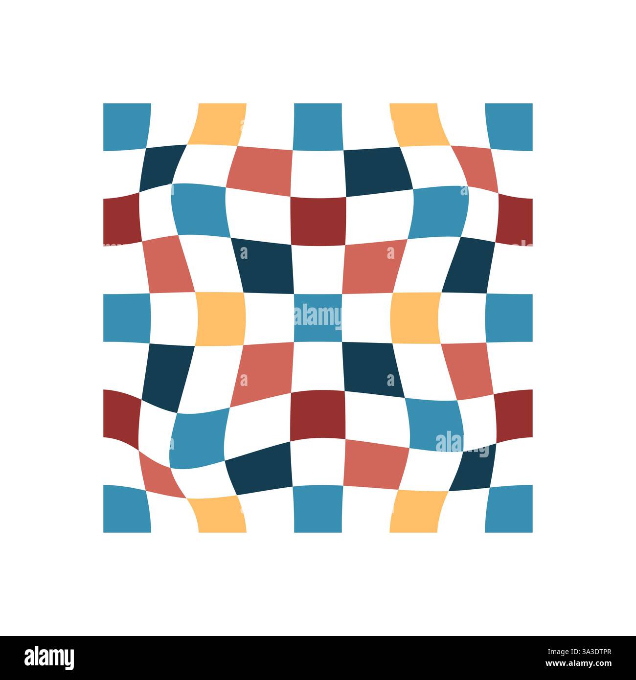 Abstract Bauhaus design with geometric shapes and a modern pattern. A ...