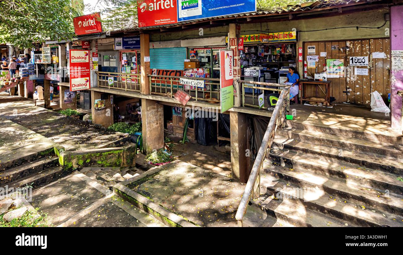 The old market hall of Kandy in Sri Lanka Stock Photo - Alamy