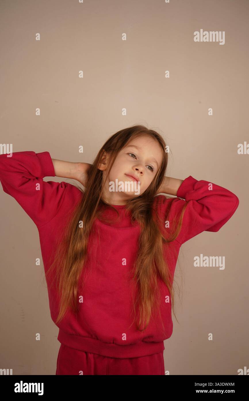 Her gesture radiates charm and positivity. A joyful display of ...