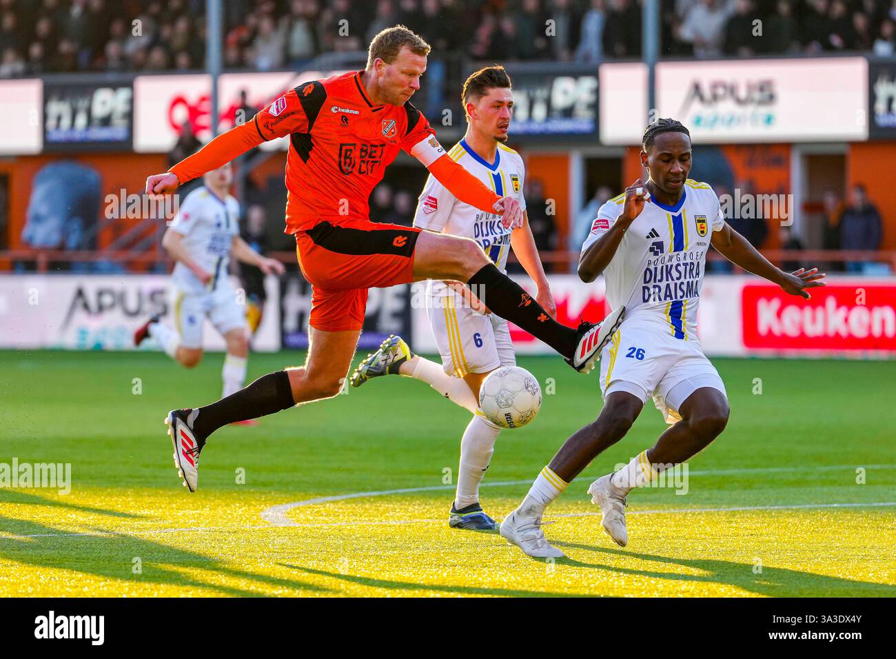 VOLENDAM, NETHERLANDS - MARCH 15: Henk Veerman of FC Volendam during ...