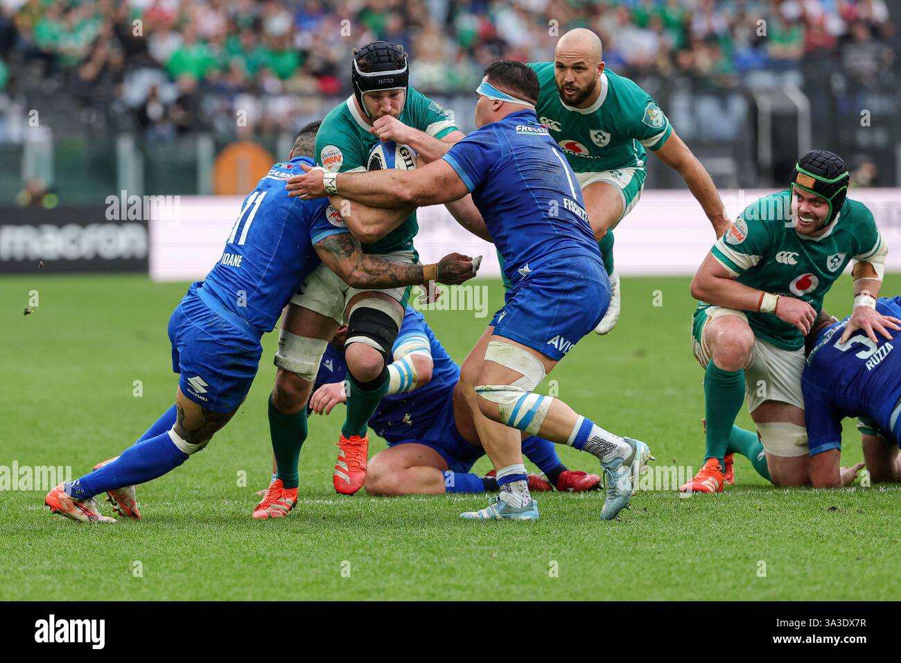 Rome, Italy. 15th March 2025; Stadio Olimpico, Rome, Italy: Six Nations ...