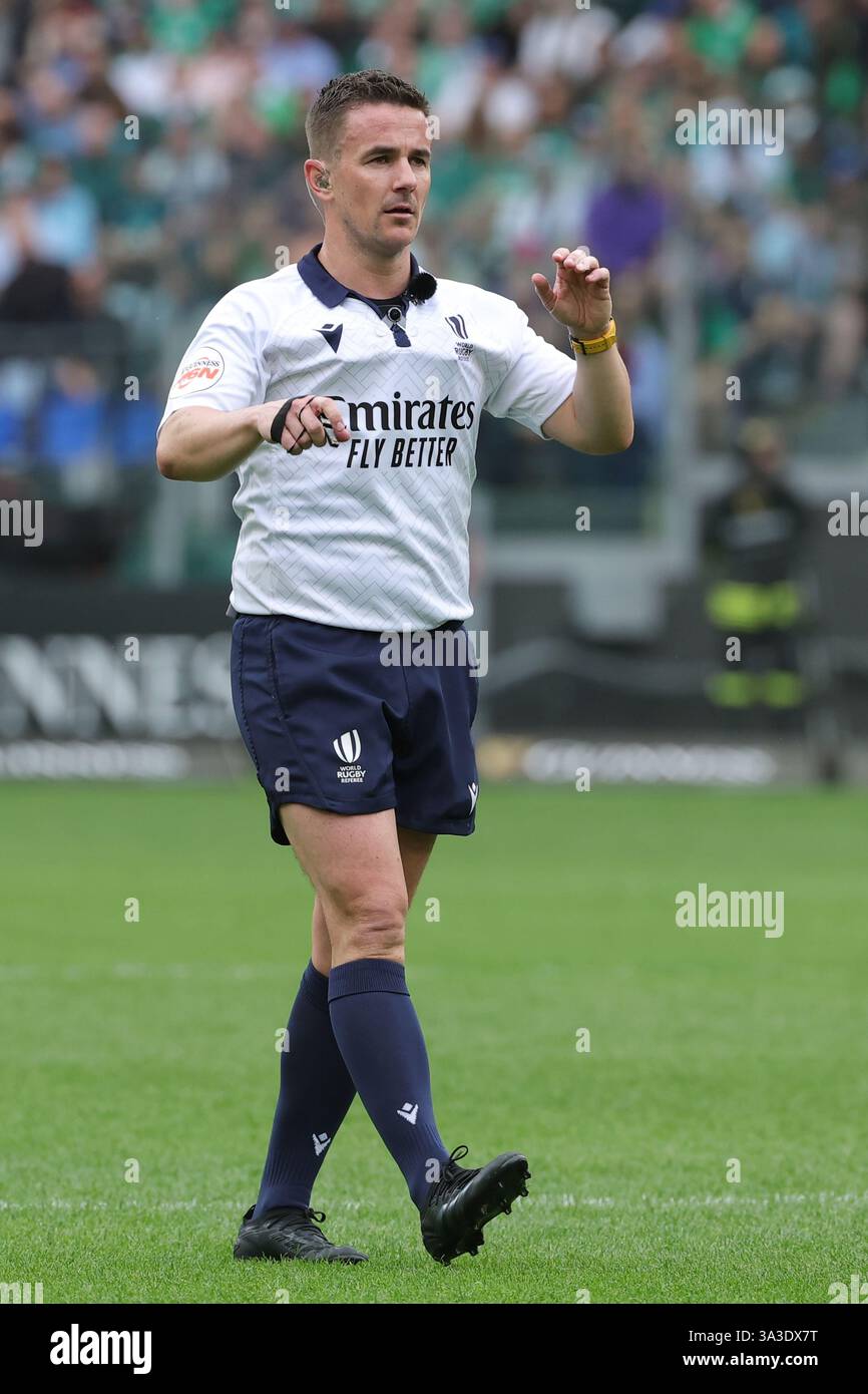 Rome, Italy. 15th March 2025; Stadio Olimpico, Rome, Italy: Six Nations ...