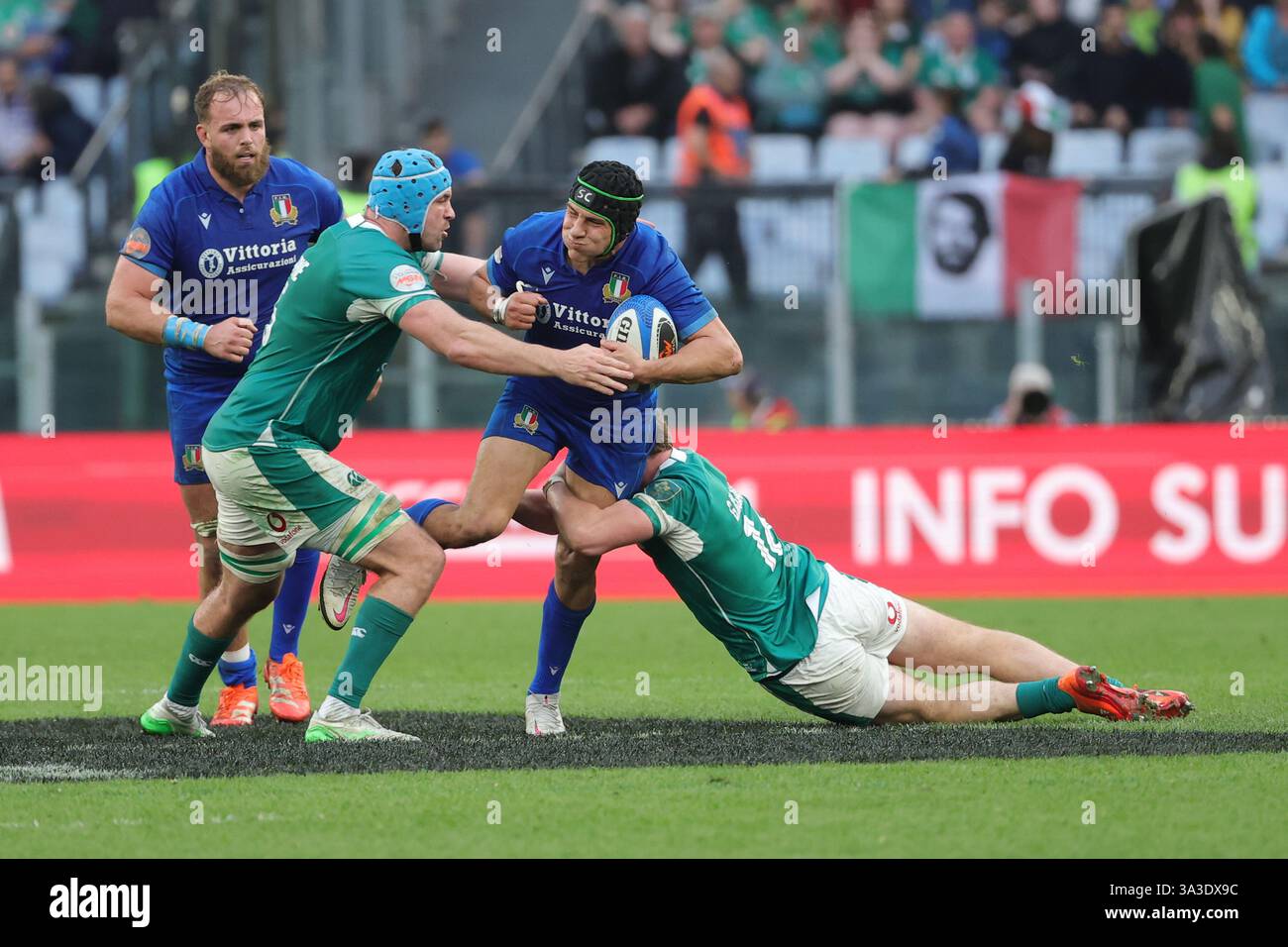 Rome, Italy. 15th March 2025; Stadio Olimpico, Rome, Italy: Six Nations ...