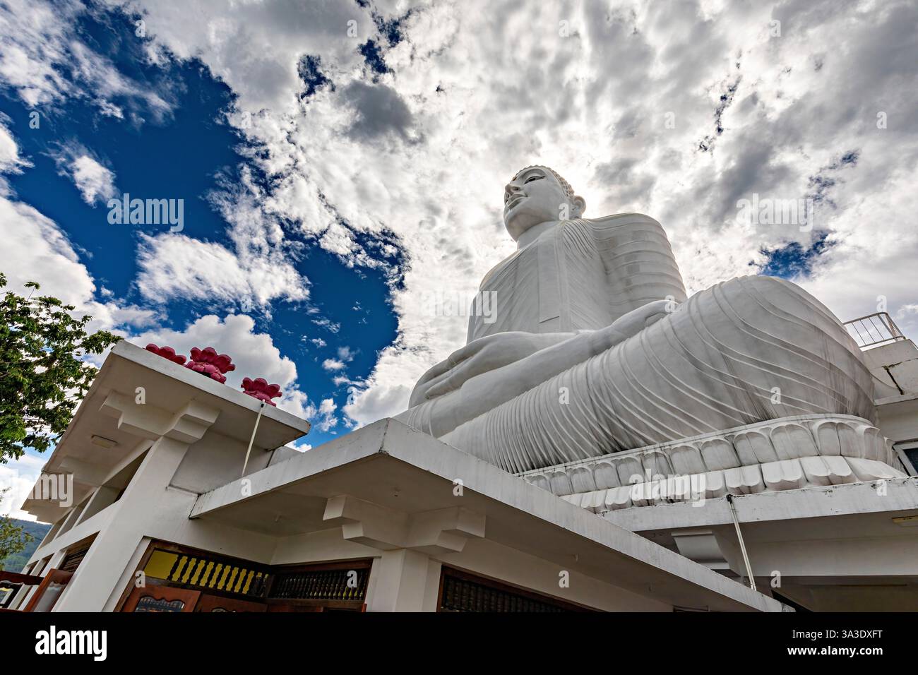 Buddha Statue in the City of Kandy in Sri Lanka Stock Photo - Alamy