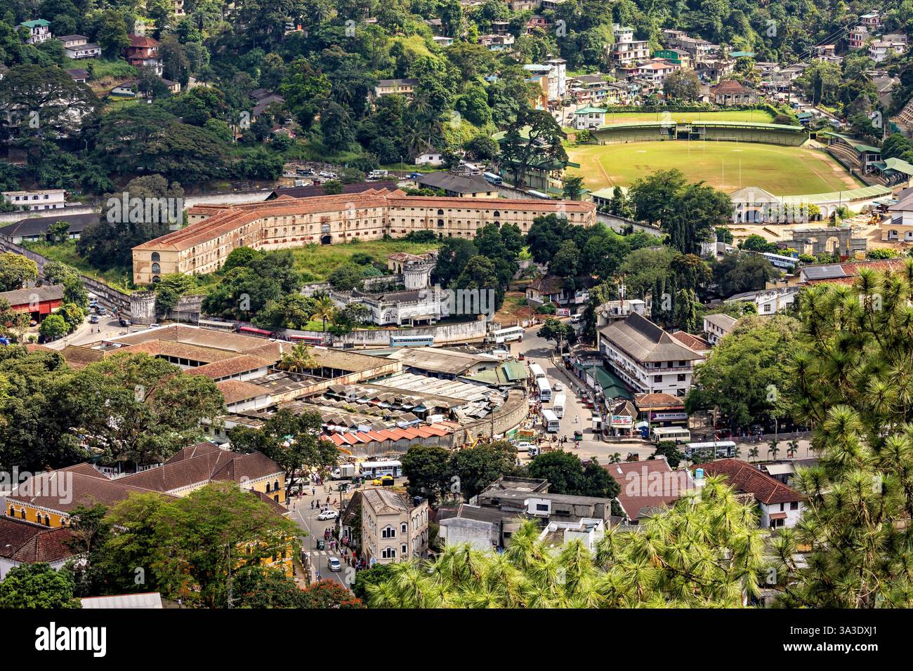 The city of Kandy in Sri Lanka Stock Photo - Alamy