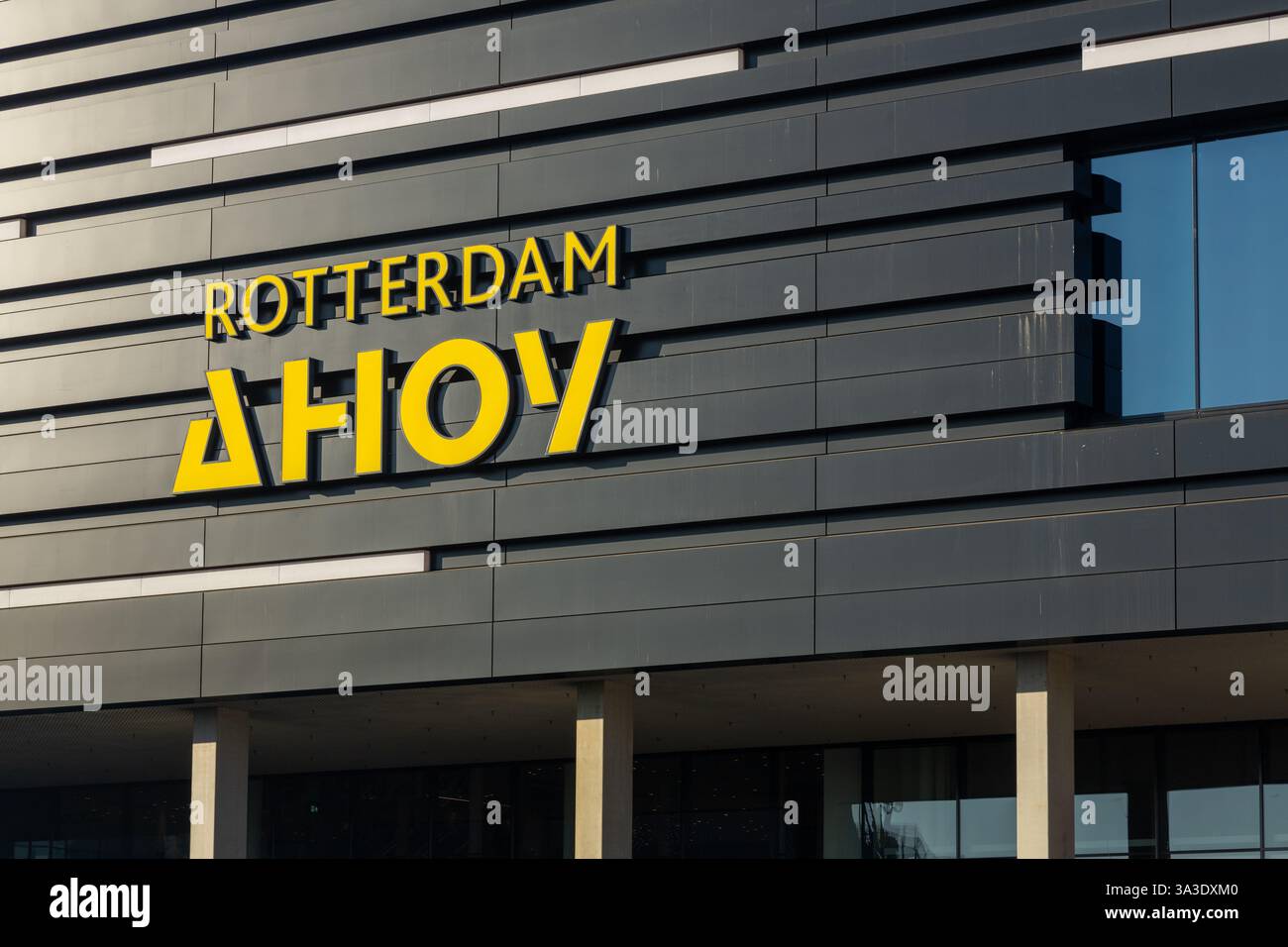 Rotterdam, the Netherlands. 02 February 2025. Logo Rotterdam Ahoy Stock ...