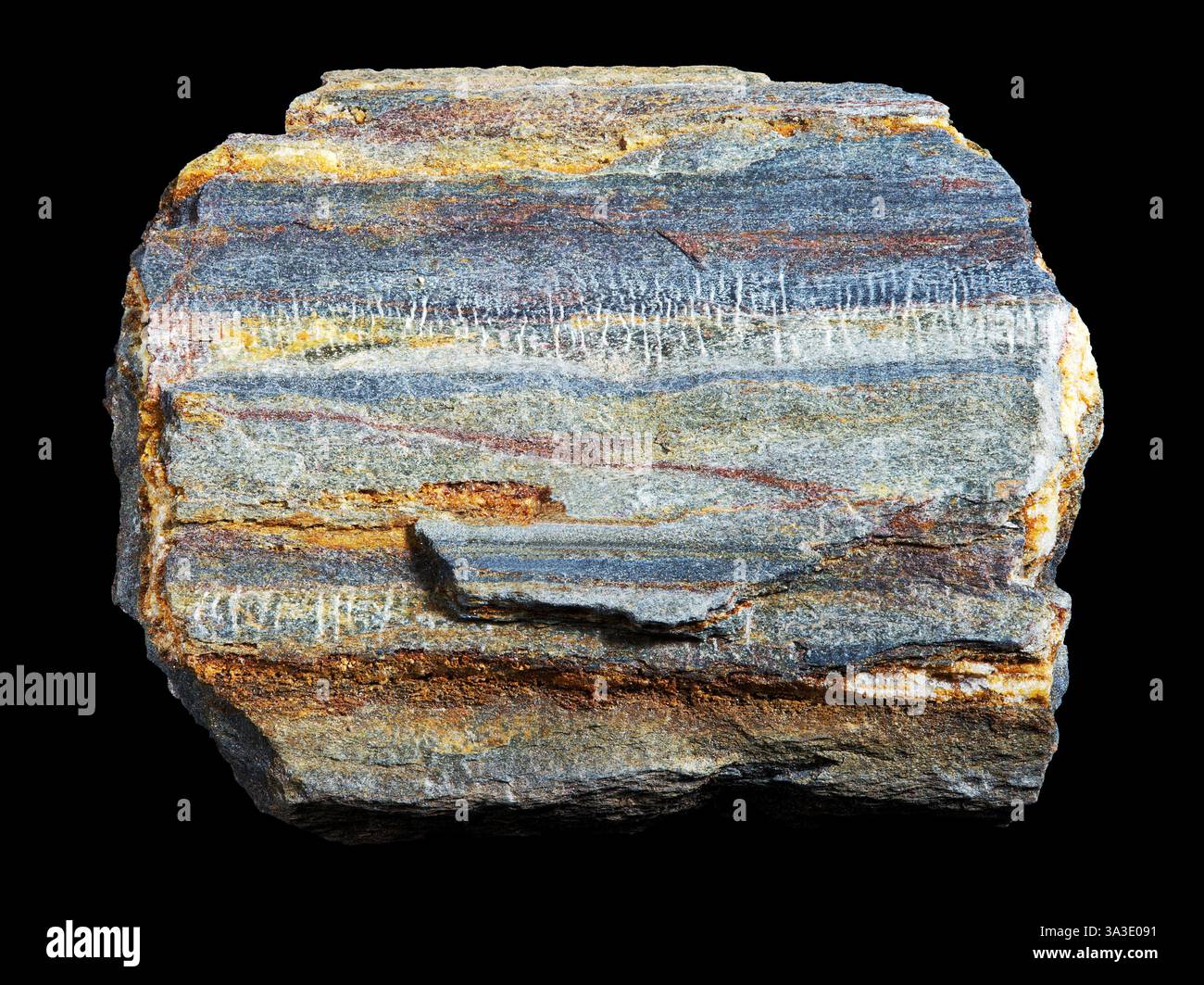 Phyllite (Metamorphic Rock Stock Photo - Alamy