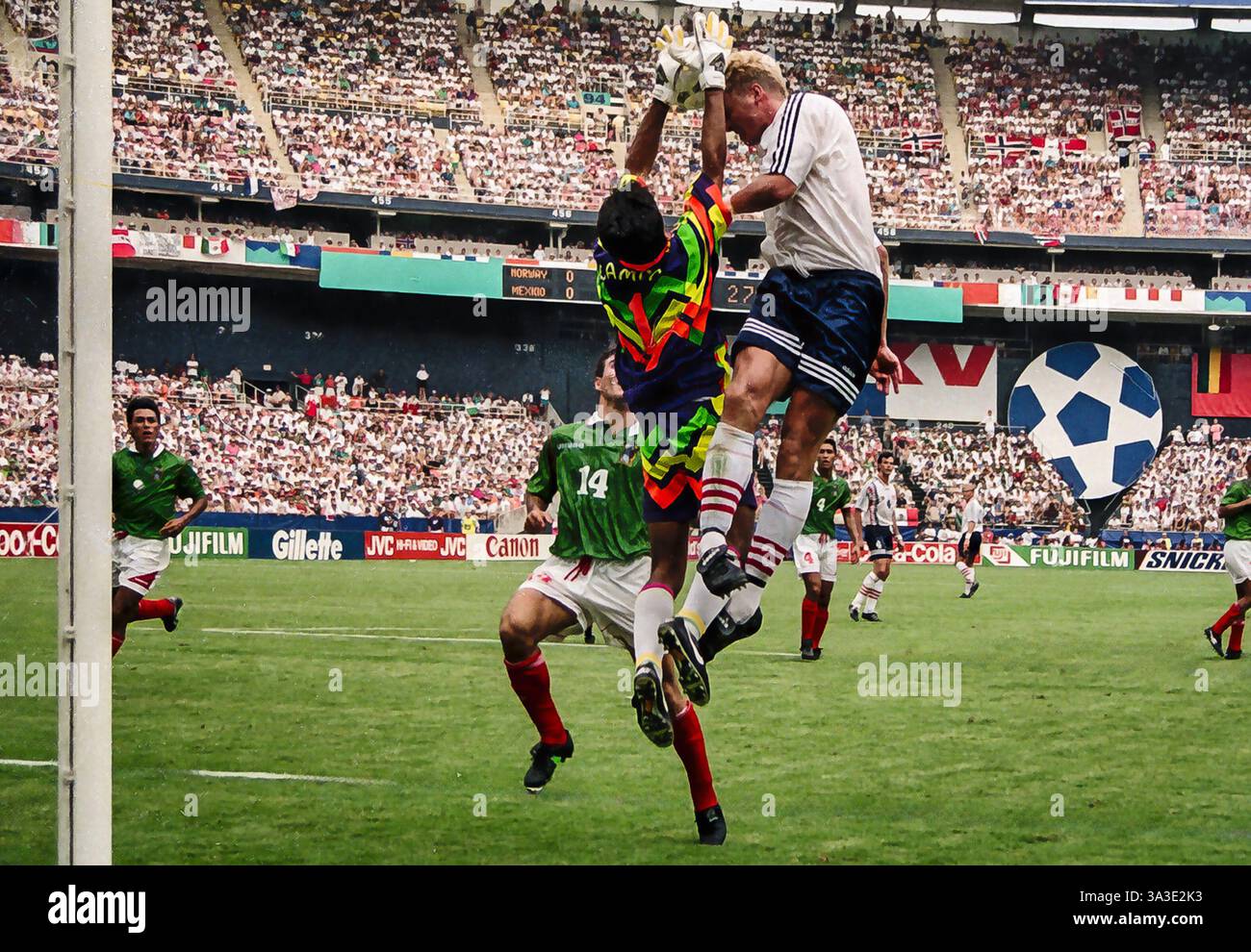 1994 FIFA World Cup, Opening game in Washington, D.C. at RFK Stadium ...