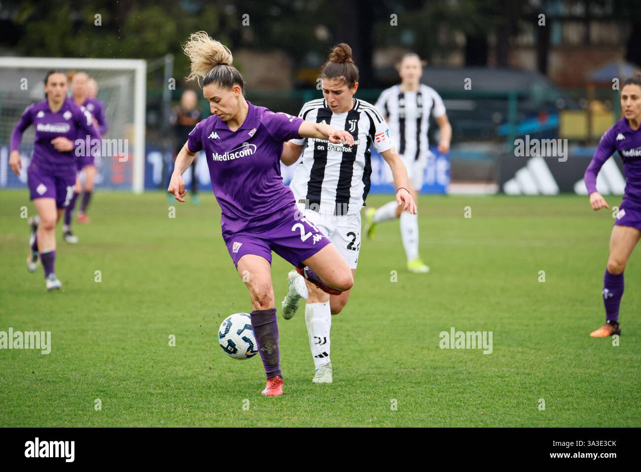 Biella, Italy. 15th Mar, 2025. Camilla Forcinella in action during ...