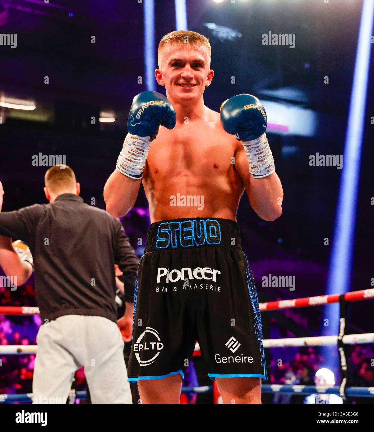 15th March 2025; M&S Bank Arena, Liverpool, England; WBA Featherweight ...