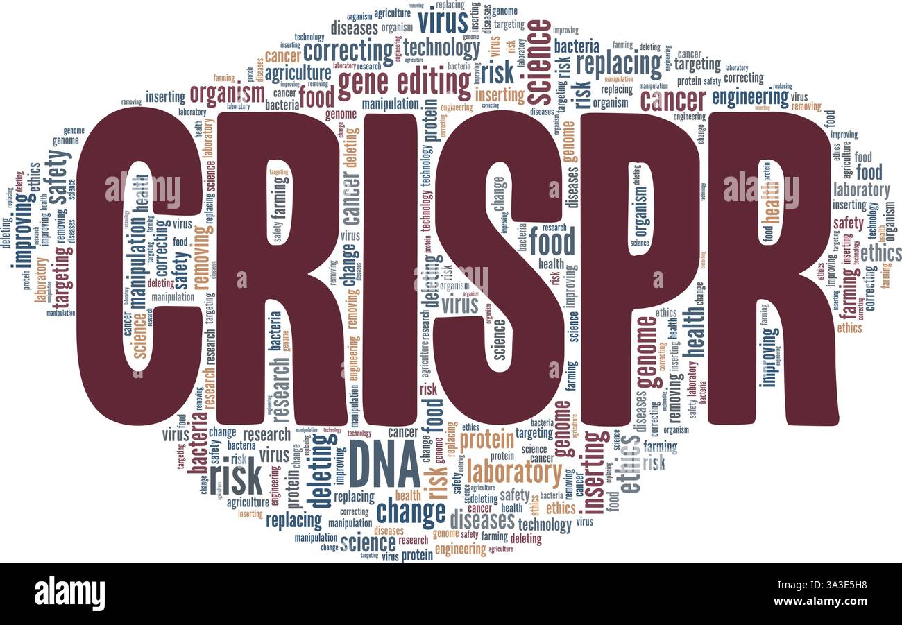 Crispr cas9 protein Stock Vector Images - Alamy