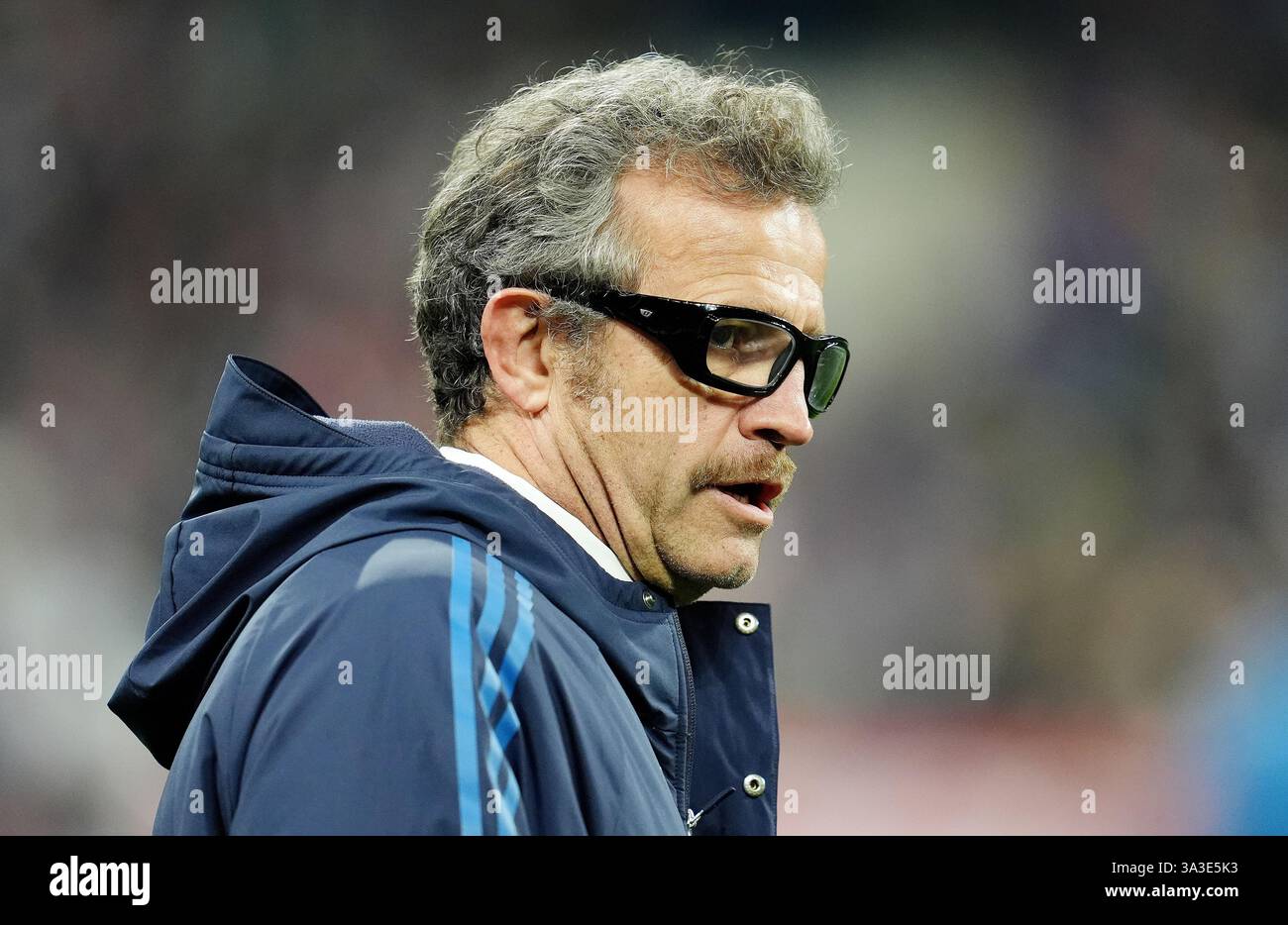 France head coach Fabien Galthie ahead of the Guinness Men's Six ...