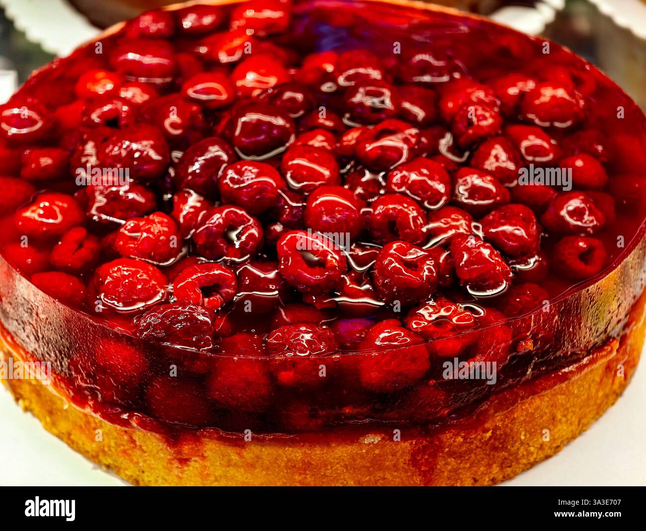Cherry Tart Fresh Cherries Glazed Fruit Professional Dessert ...