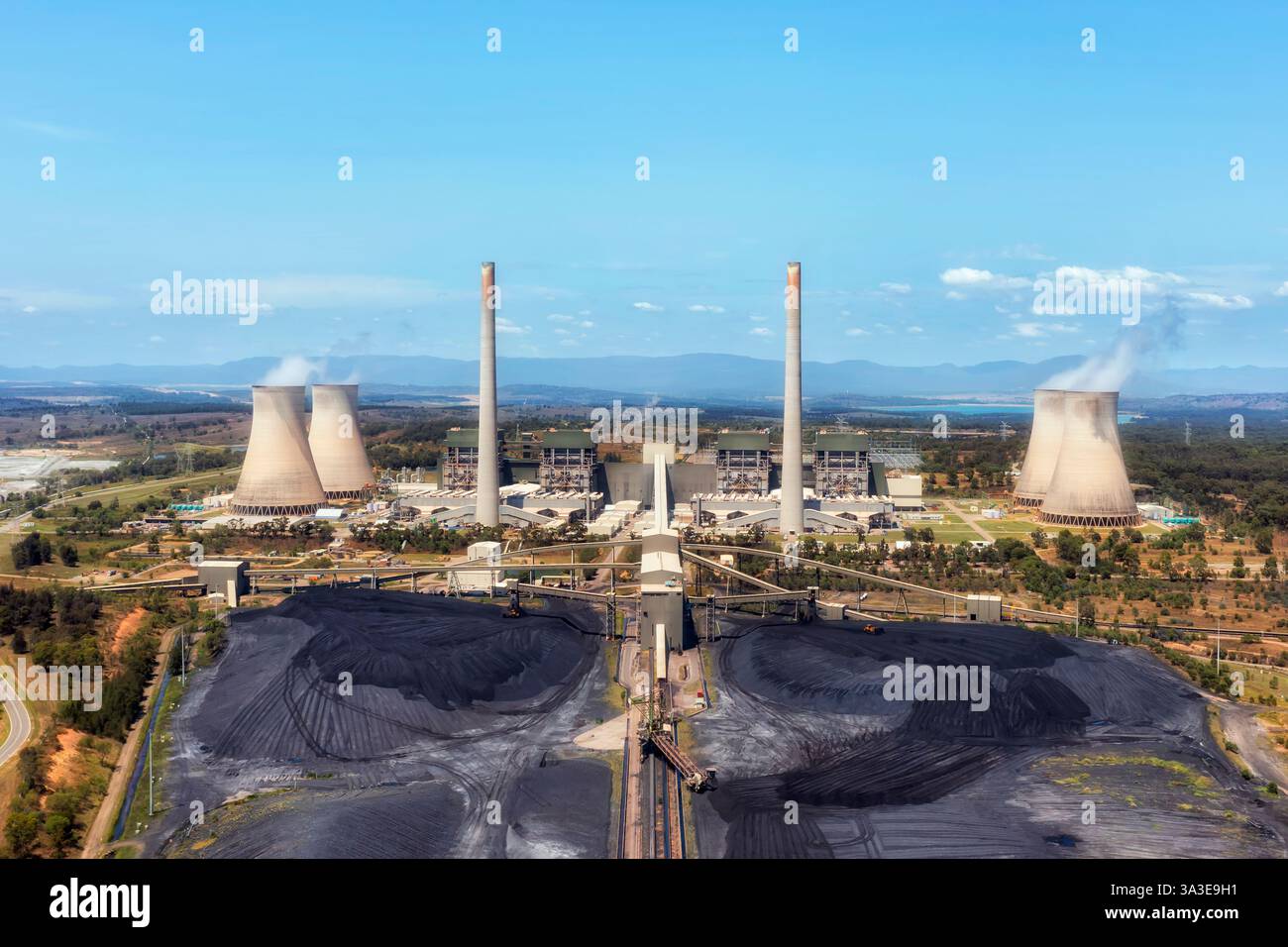 Bayswater power generation plant in Hunter valley of australia -high ...
